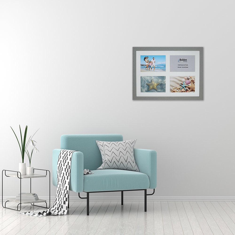 Boldon Framing Multi Aperture Photo Picture Frames Holds 4 - Etsy UK