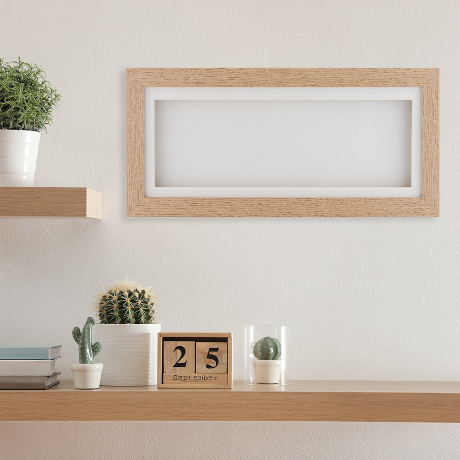 3D 1" Cube Range PANORAMIC Deep Box Shadow Frames Memory Box Display ...