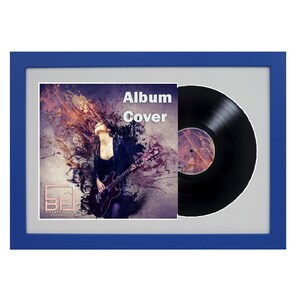 12" Vinyl LP Record and Album Cover Frame With White Mount - Etsy UK