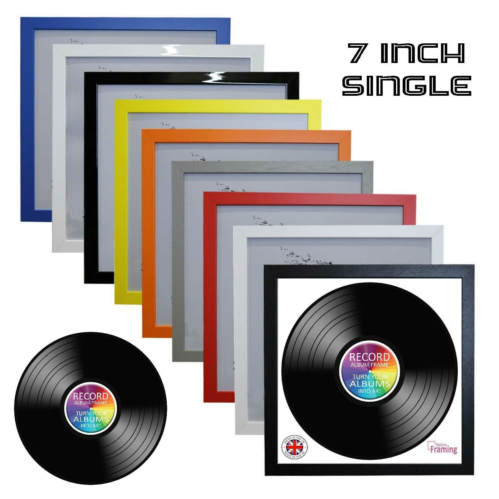 Vinyl Frame Wall Album Art Display Frame for LP 7 Record - Etsy UK