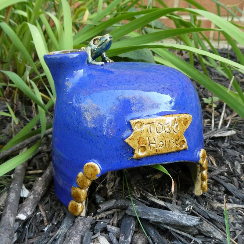 Toad House for Garden - Etsy