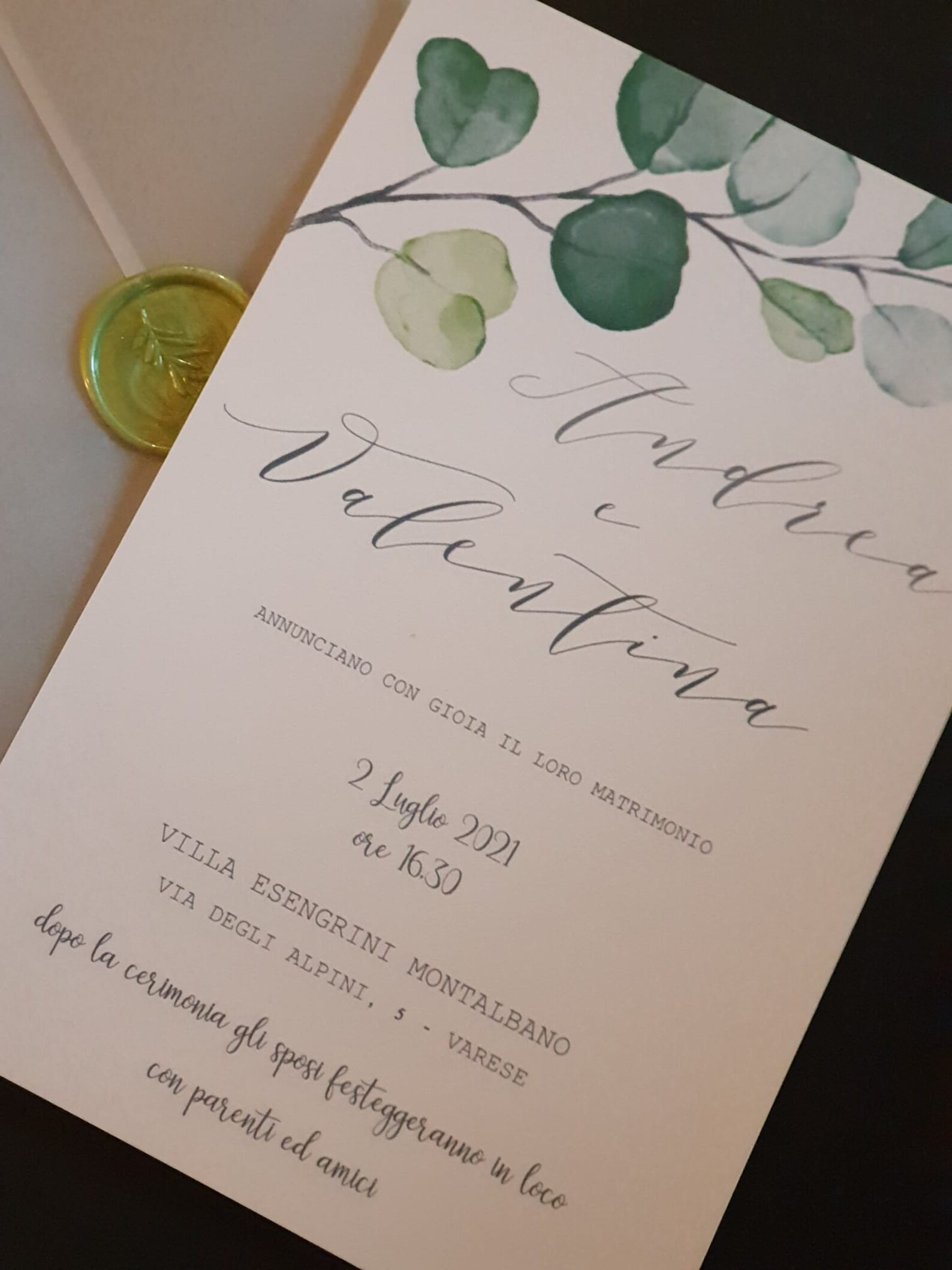 Handmade Wedding Announcements PRINT INCLUDED FLORA Model 12 - Etsy