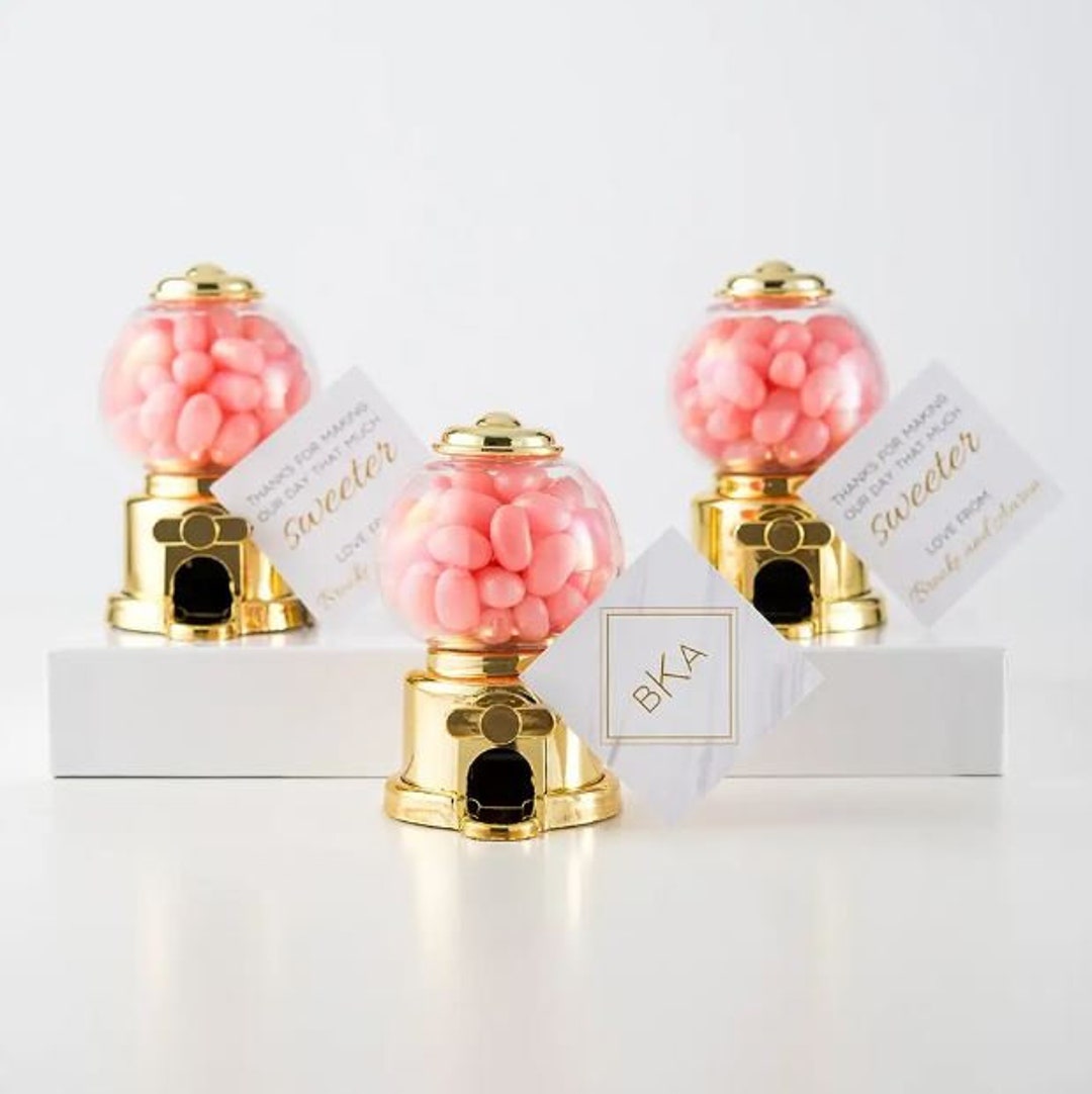 White Gumball Machine Favor Dispenser H 12 Cm Gumball Machine White ...