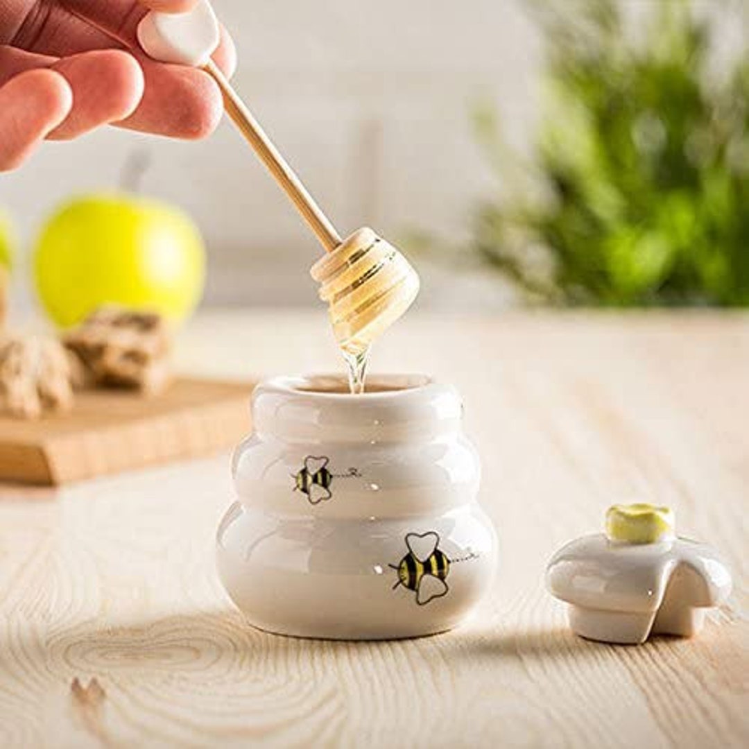 10 X Ceramic Honey Pot Favor Wedding Bee - Etsy