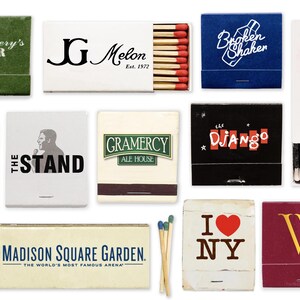 Customizable Matchbook Print - Etsy