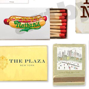 NYC Matchbook Print - Etsy