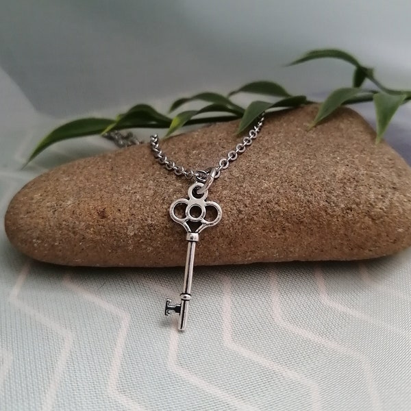 Key Necklace - Etsy