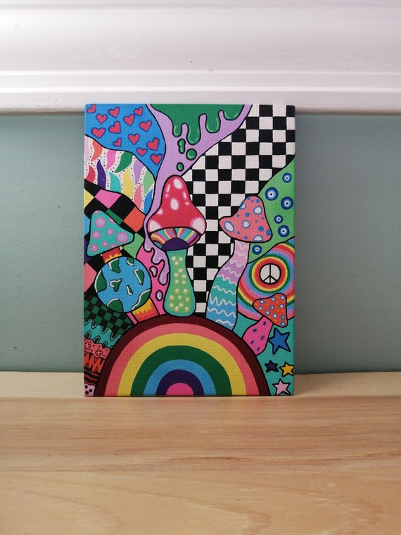 Trippy Paintings Ideas