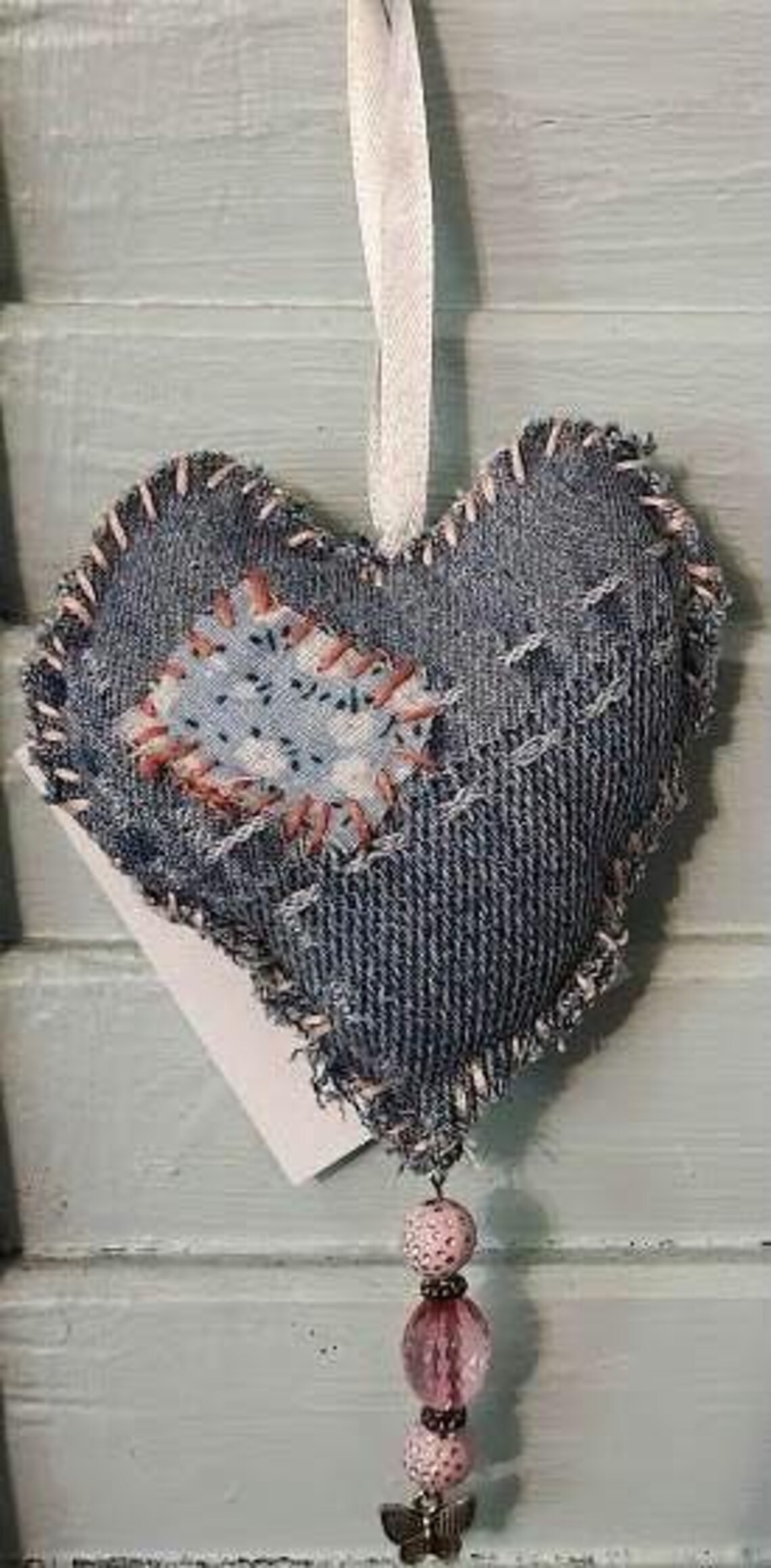 Upcycled Fabric Hearts Inspirational Handsewn Homemade Fabric Hearts - Etsy