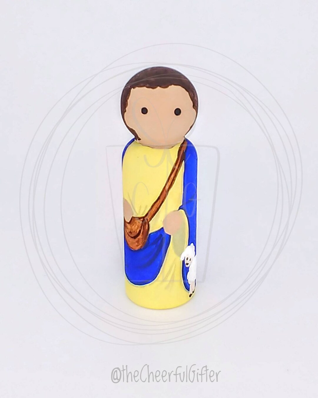 St. Drogo Wooden Saint Peg - Etsy