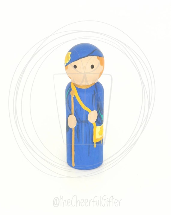 St. William of Perth Wooden Saint Peg | Etsy