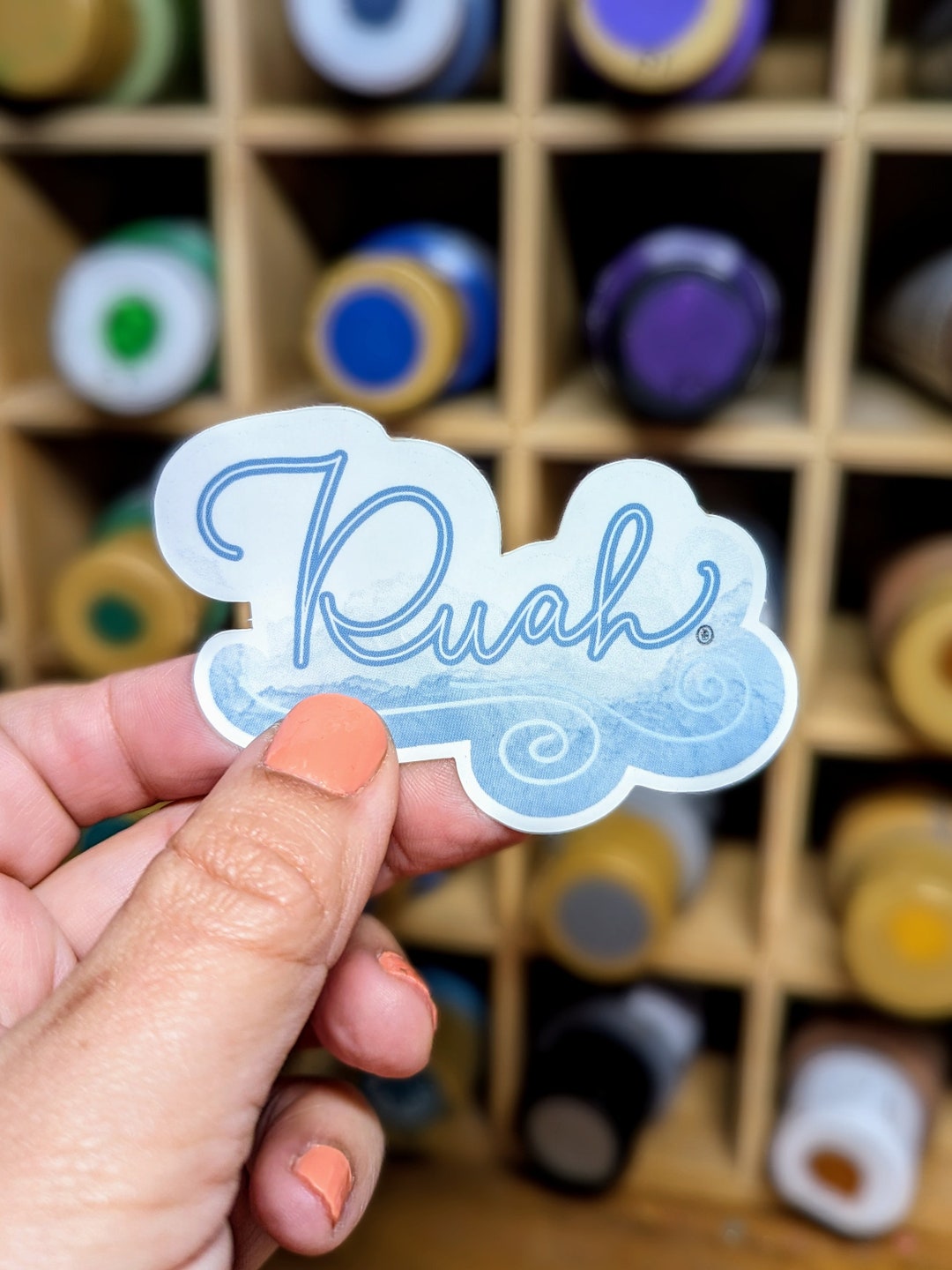 Ruah Sticker / God’s Spirit Sticker - Etsy