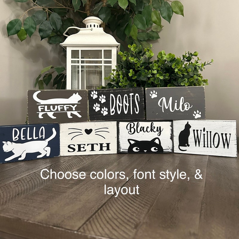 Cat Sign - Etsy