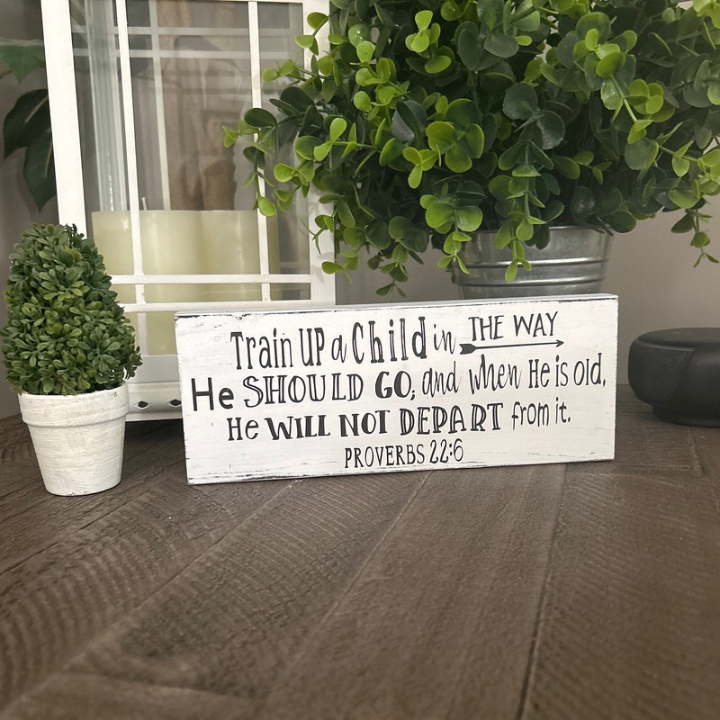 Proverbs 22 6 - Etsy