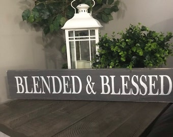 Blessed Family Sign | Etsy