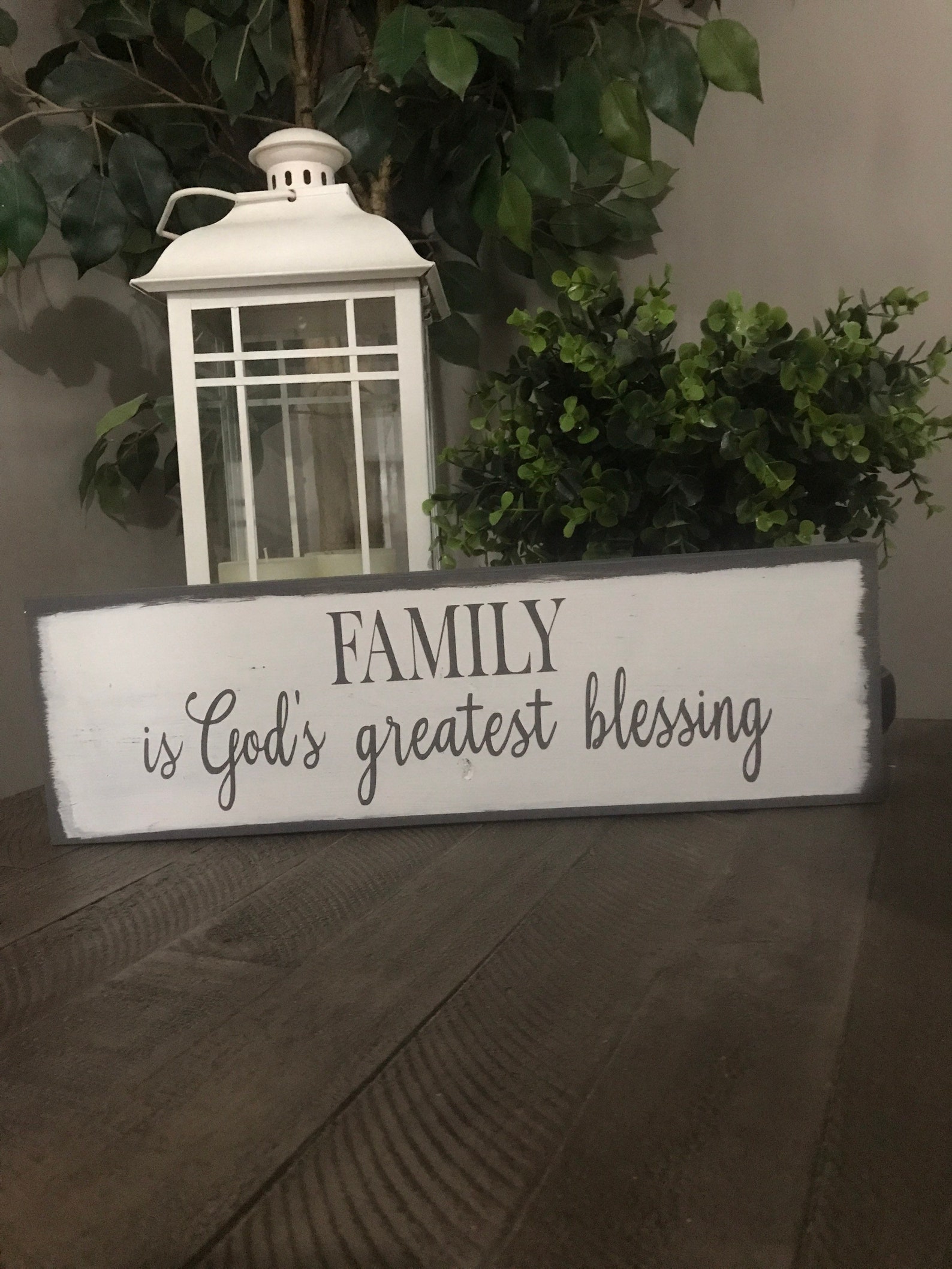 Family is Gods Greatest Blessing Sign Family Sign Religious - Etsy