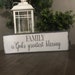 Family is God’s Greatest Blessing Sign, Family Sign, Religious Wall ...