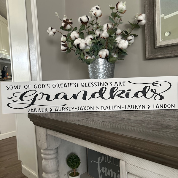 Great Grandkids Sign - Etsy