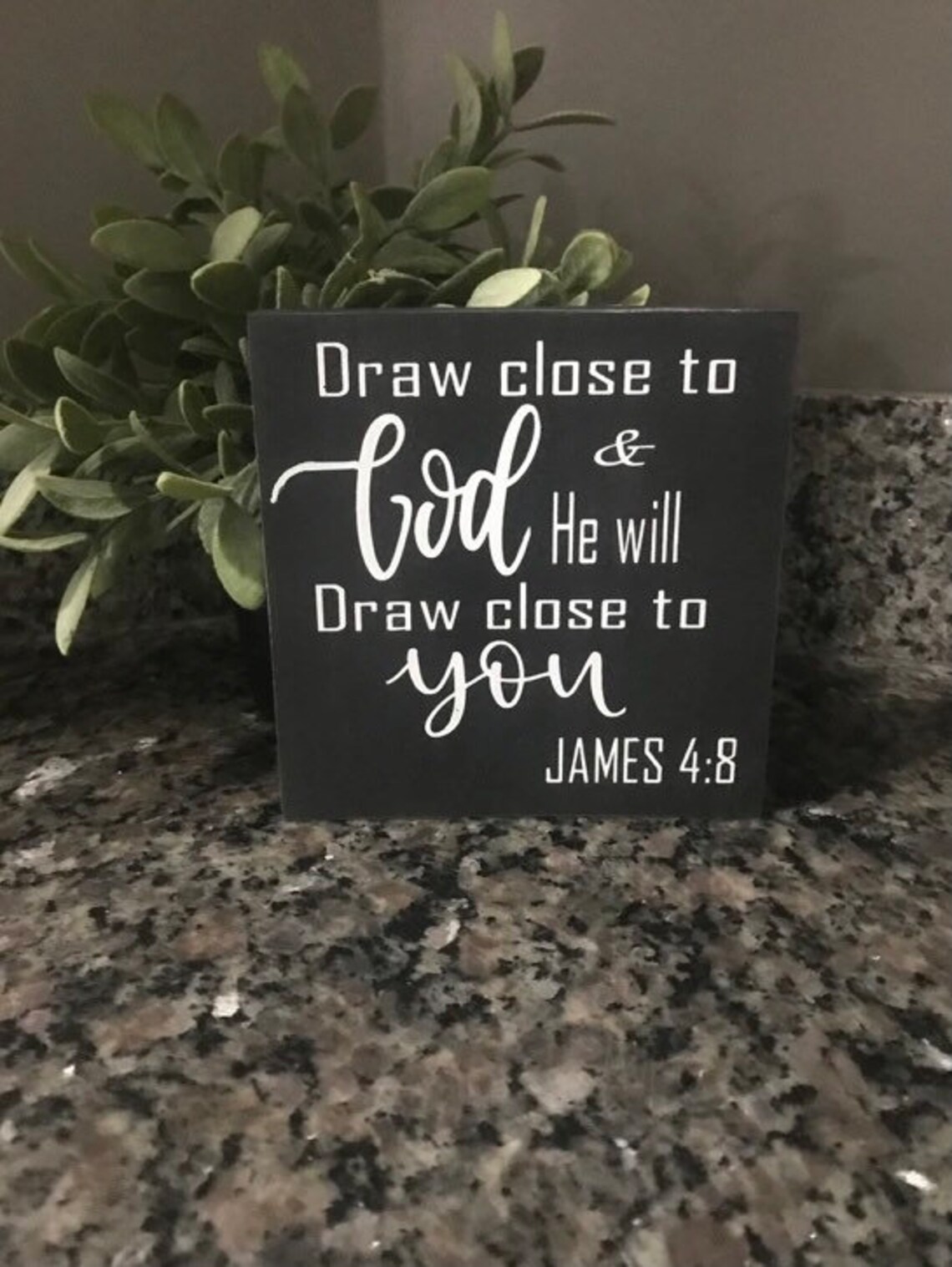 Draw Close to God and He Will Draw Close to You. James 4:8, Scripture ...