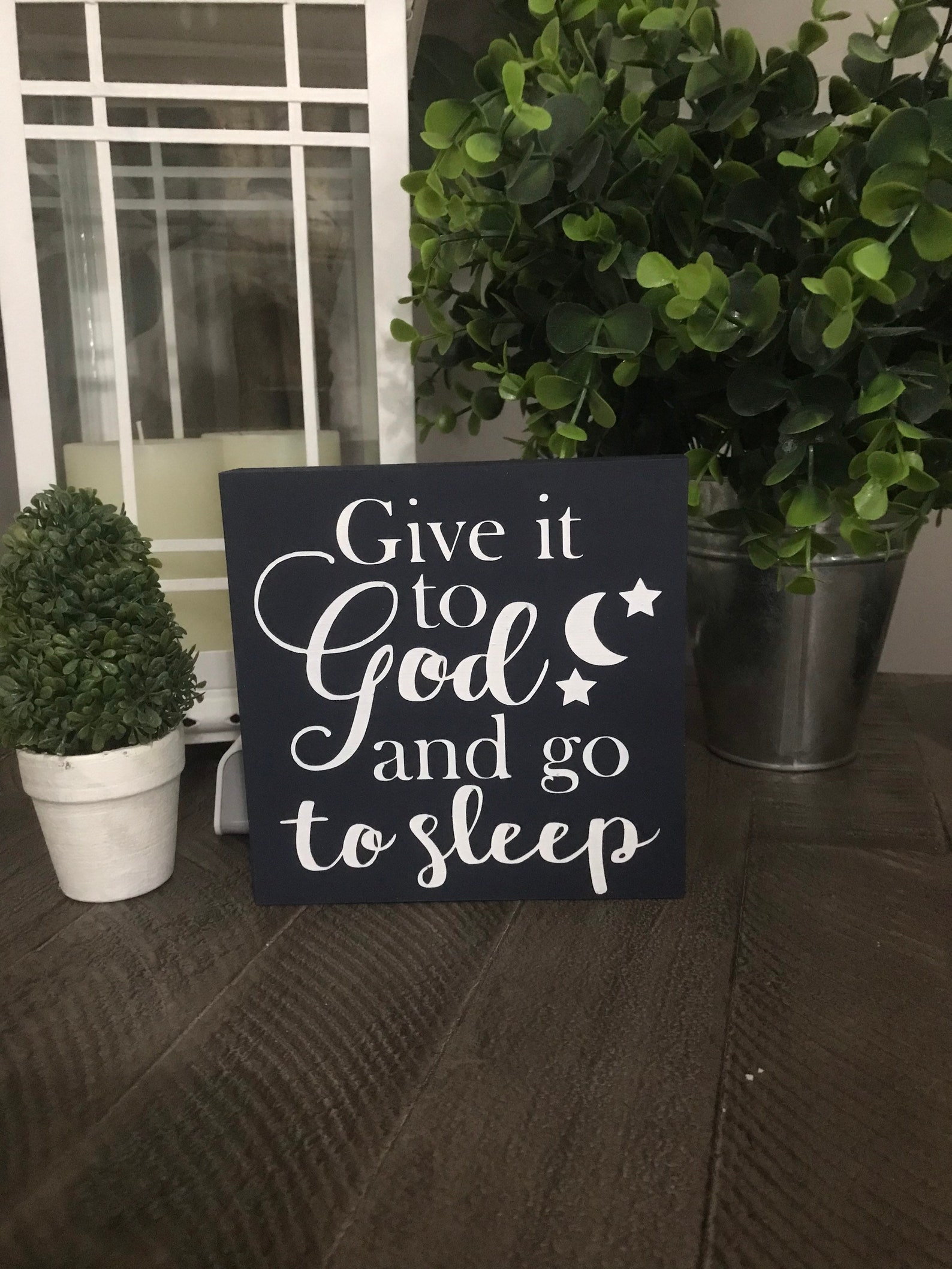 Mini Religious Signs Scripture Sign Bible Verse Block Sign | Etsy