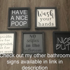 Wash Your Hands Sign, Bathroom Sign, Restroom Sign, Wash Hands Decor ...