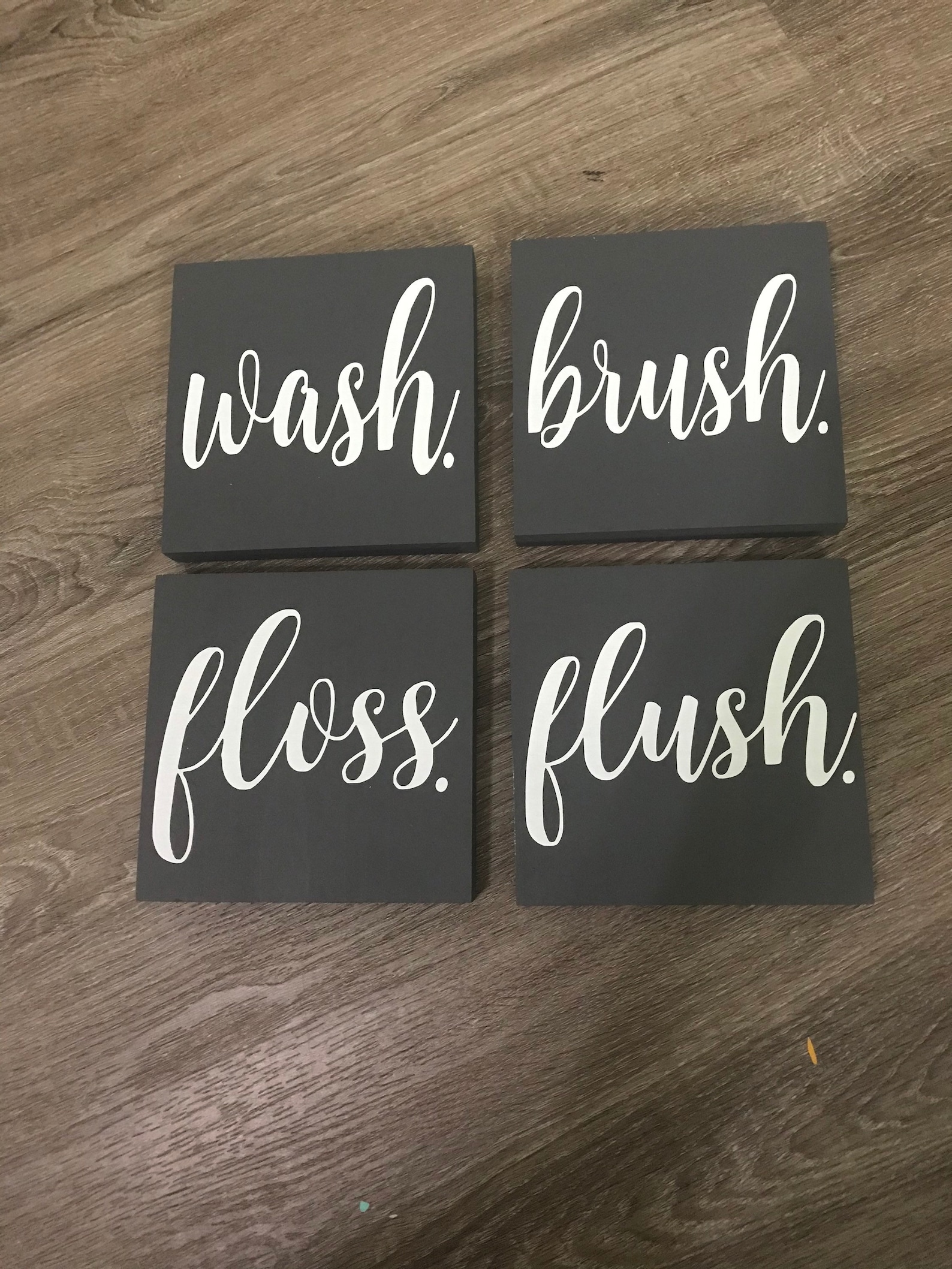 Bathroom Wood Signs Design Own Gallery Wall Bathroom Sign - Etsy