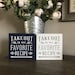 Take Out is My Favorite Recipe, Takeout Sign, Kitchen Tier Tray, Shelf ...