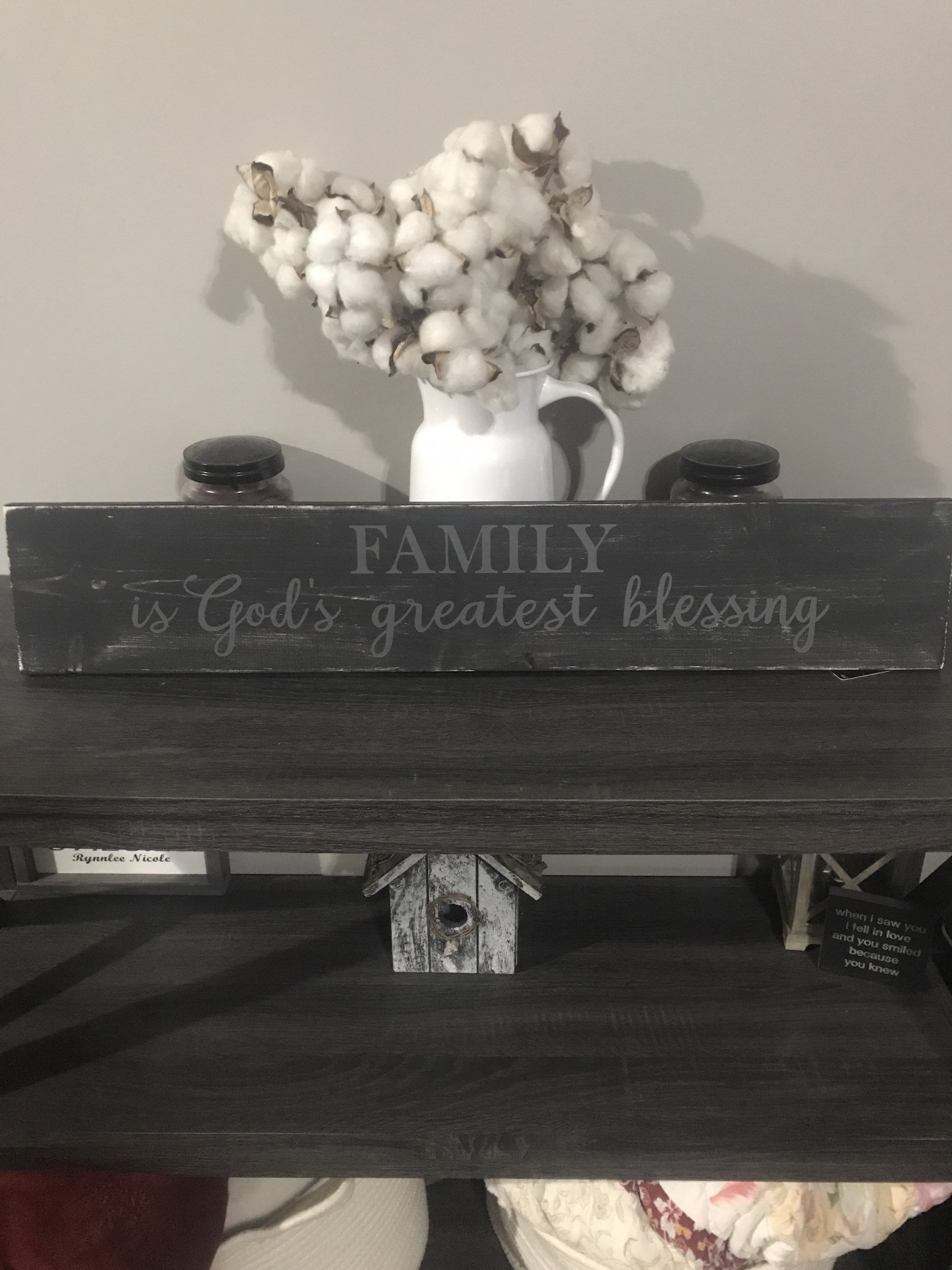 Family is God’s Greatest Blessing Sign, Family Sign, Religious Wall ...