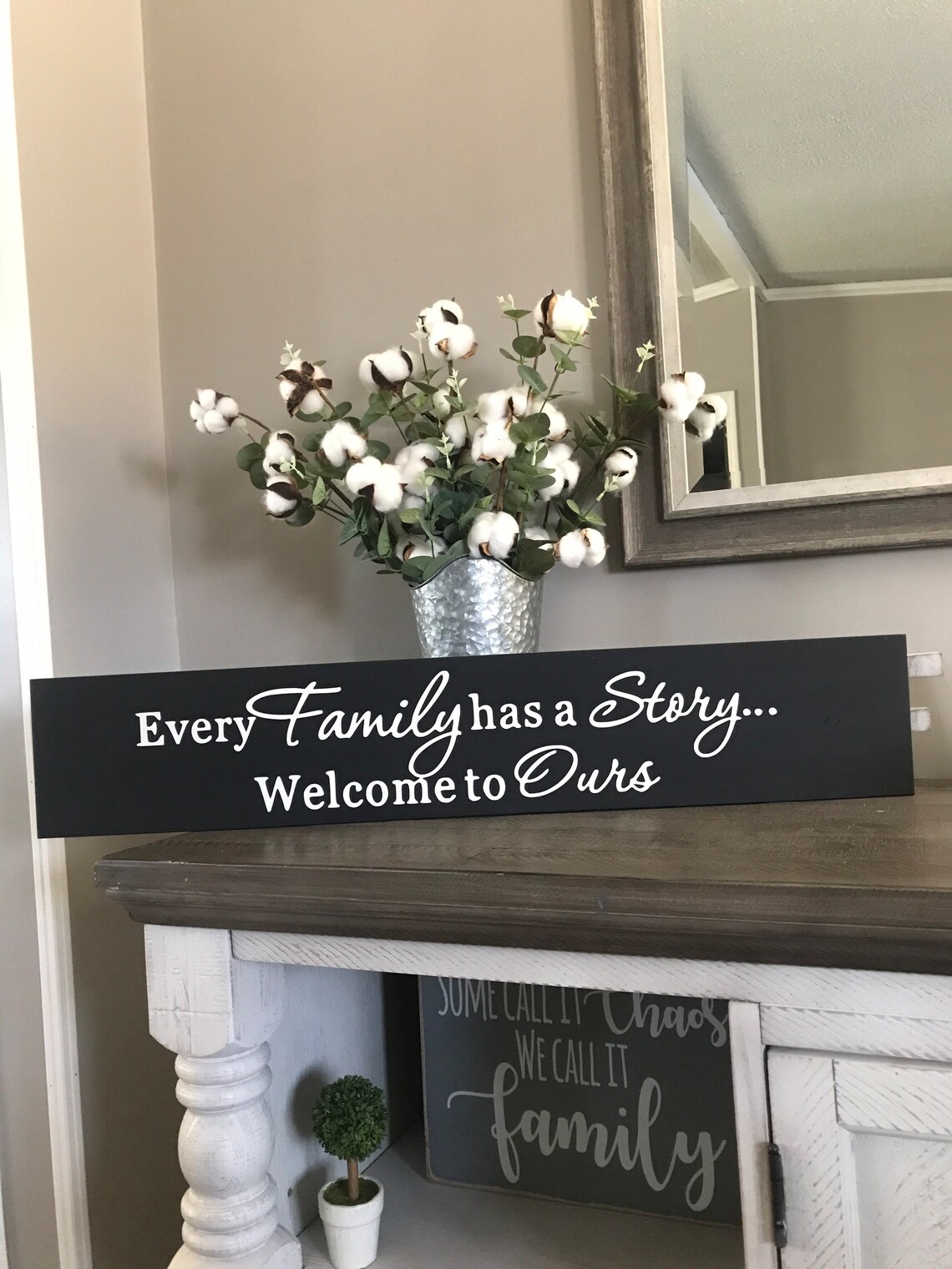 Every Family Has a Story Welcome to Ours Sign Wood Sign - Etsy