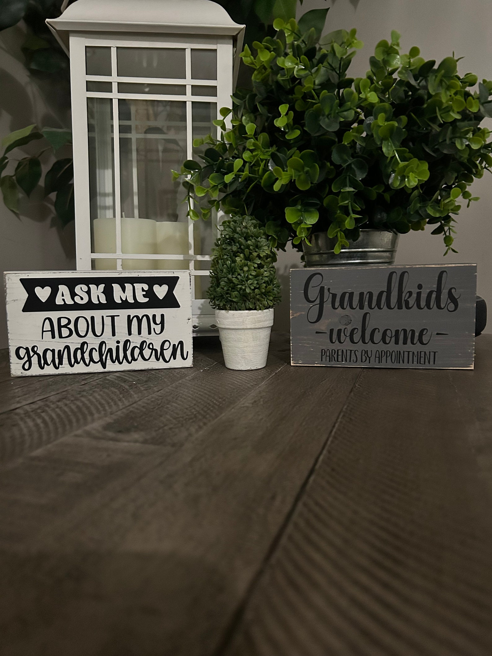 Grandparent Signs About Grandchildren, Grandkids Sign, Grandparents ...