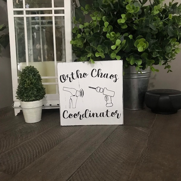 Chaos Coordinator Sign - Etsy