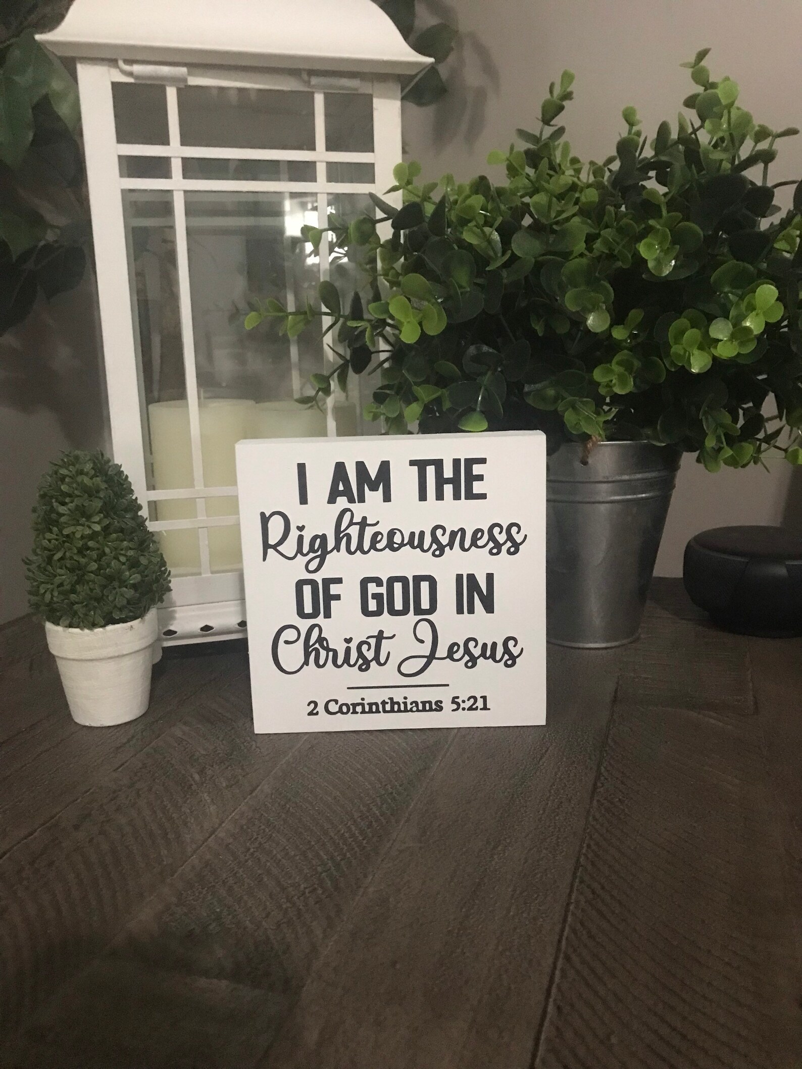 Mini Religious Signs Scripture Sign Bible Verse Block Sign - Etsy