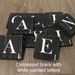 White Distressed Scrabble Wall Tiles, Farmhouse Scrabble Letters ...