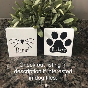 Personalized Cat Sign Cat Name Cat Sign Cat Wall Decor Cat | Etsy