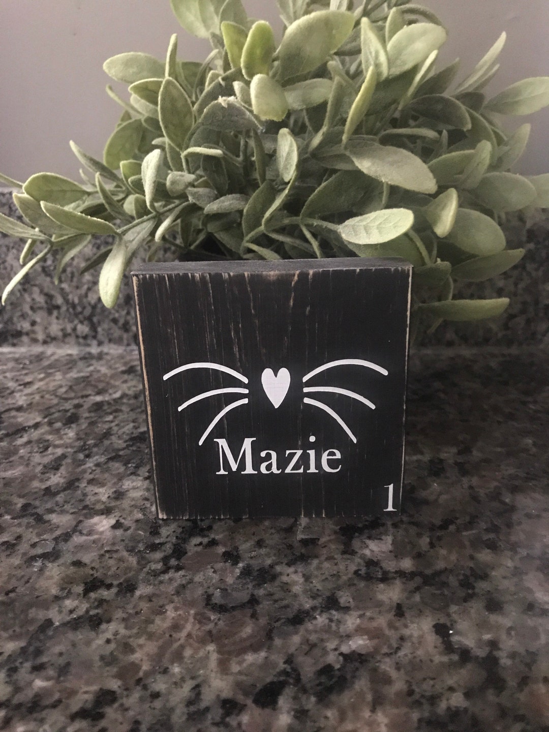 Cat Name Sign, Cat Name, Personalized Cat Sign, Cat Wall Decor, Cat ...