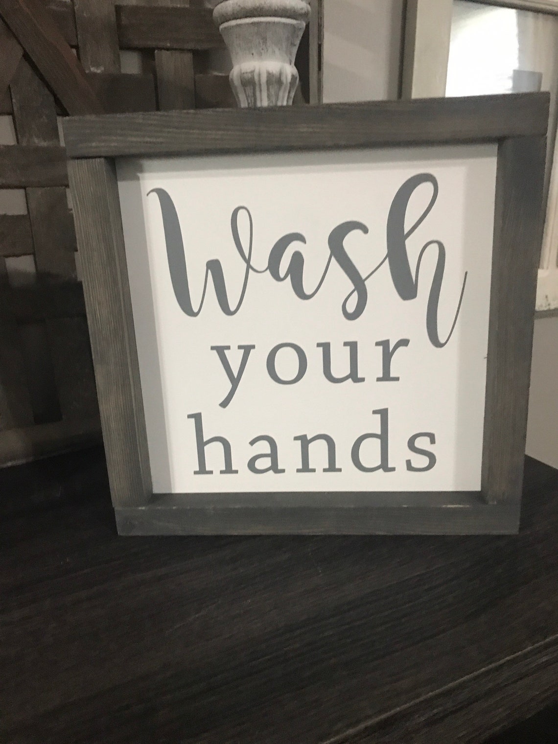 Wash Your Hands Sign Bathroom Sign Restroom Sign Wash Hands - Etsy