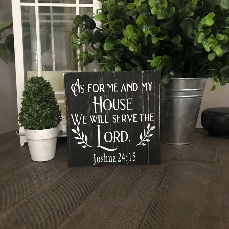 Serve the Lord Sign - Etsy