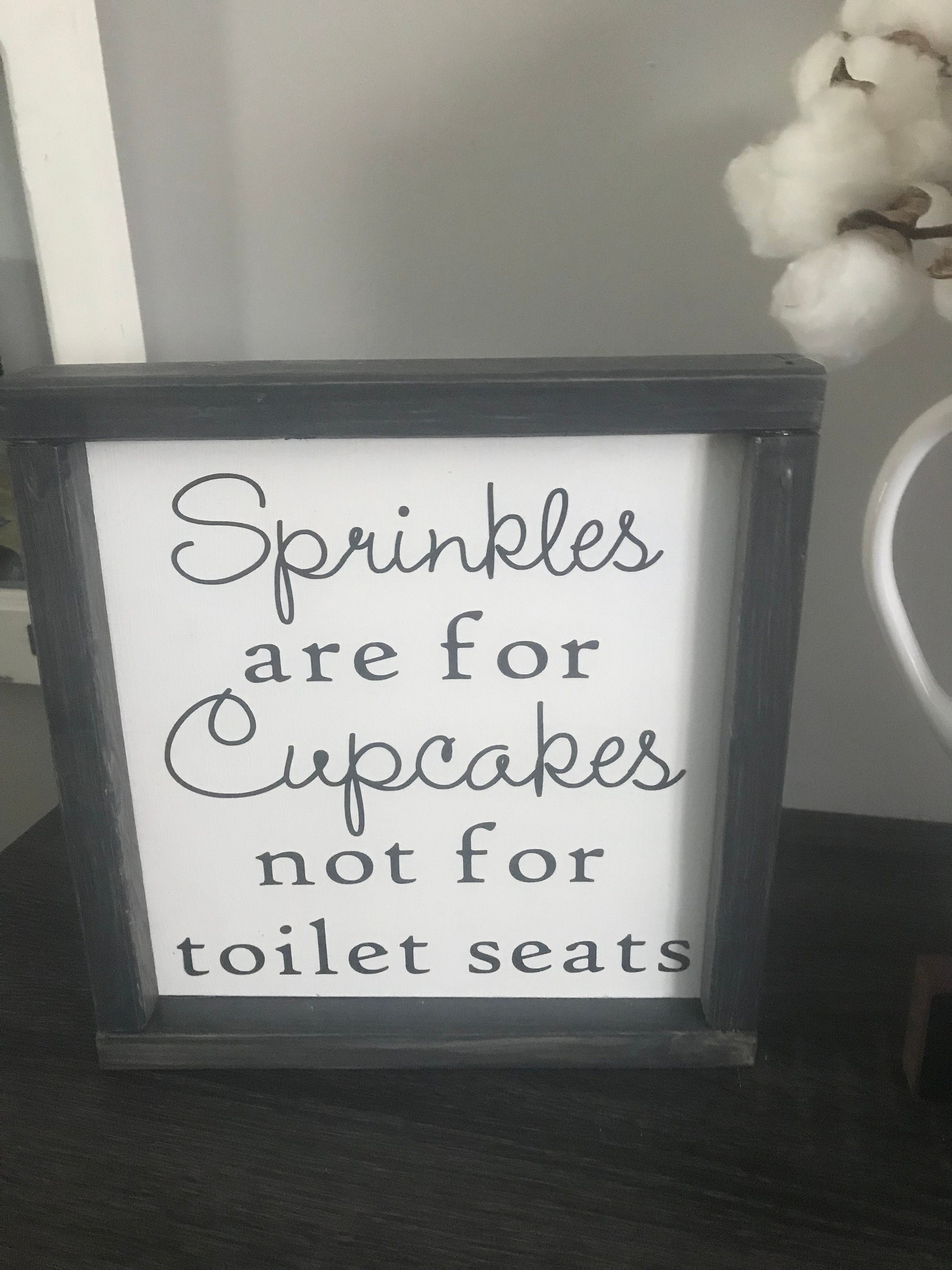 Funny Bathroom Sign Restroom Sign Bathroom Humor Wood | Etsy