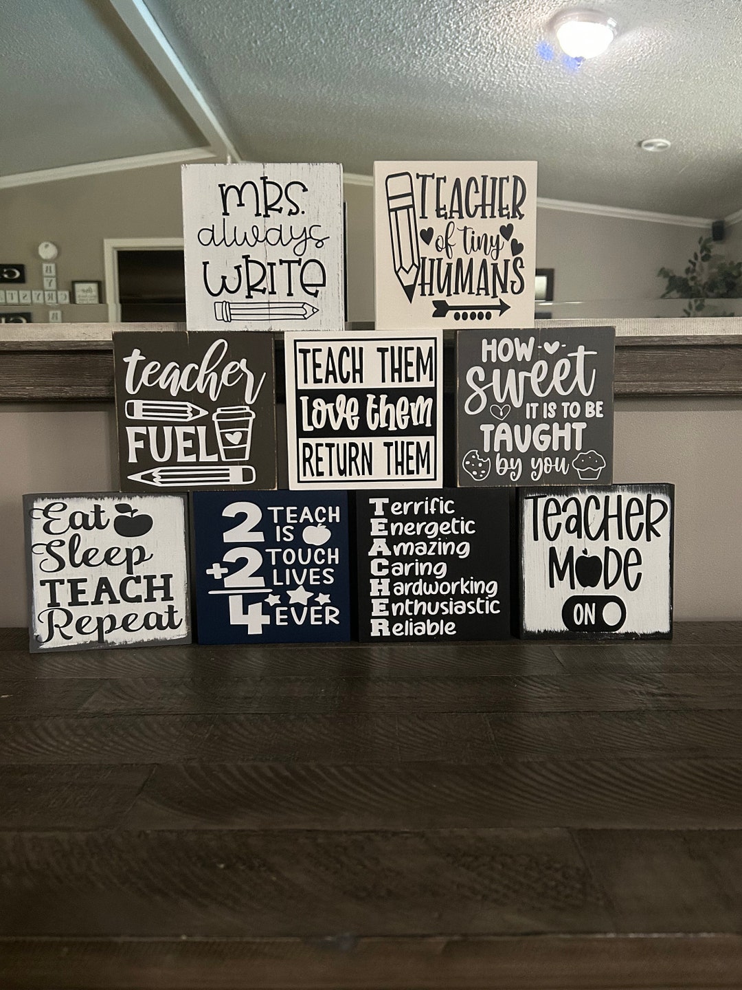 Teacher Gift, Small Teacher Sign, Teacher Decor, Classroom Decor ...