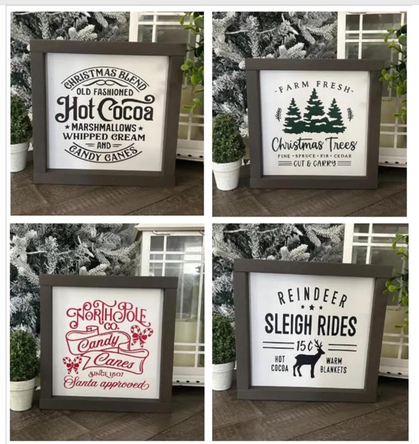 Funny Christmas Bathroom Wood Sign, Holiday Restroom Decor - Etsy