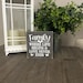 Small Home Signs, Wood, Mini Sign, Farmhouse Shelf Decor, Mantle Decor ...