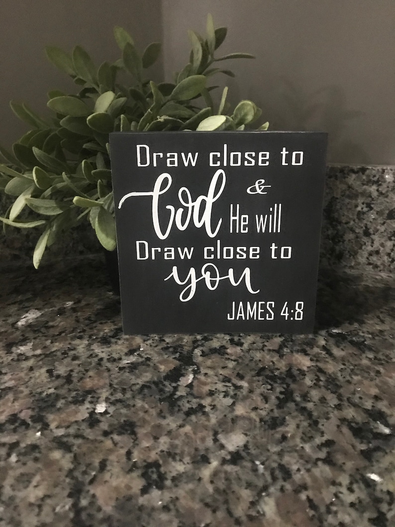 Small Bible Verse Signs, Wood Scripture Signs, Religious Plaques ...