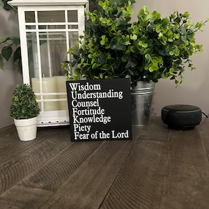 Gifts of the Holy Spirit: Wisdom Understanding Counsel Fortitude ...