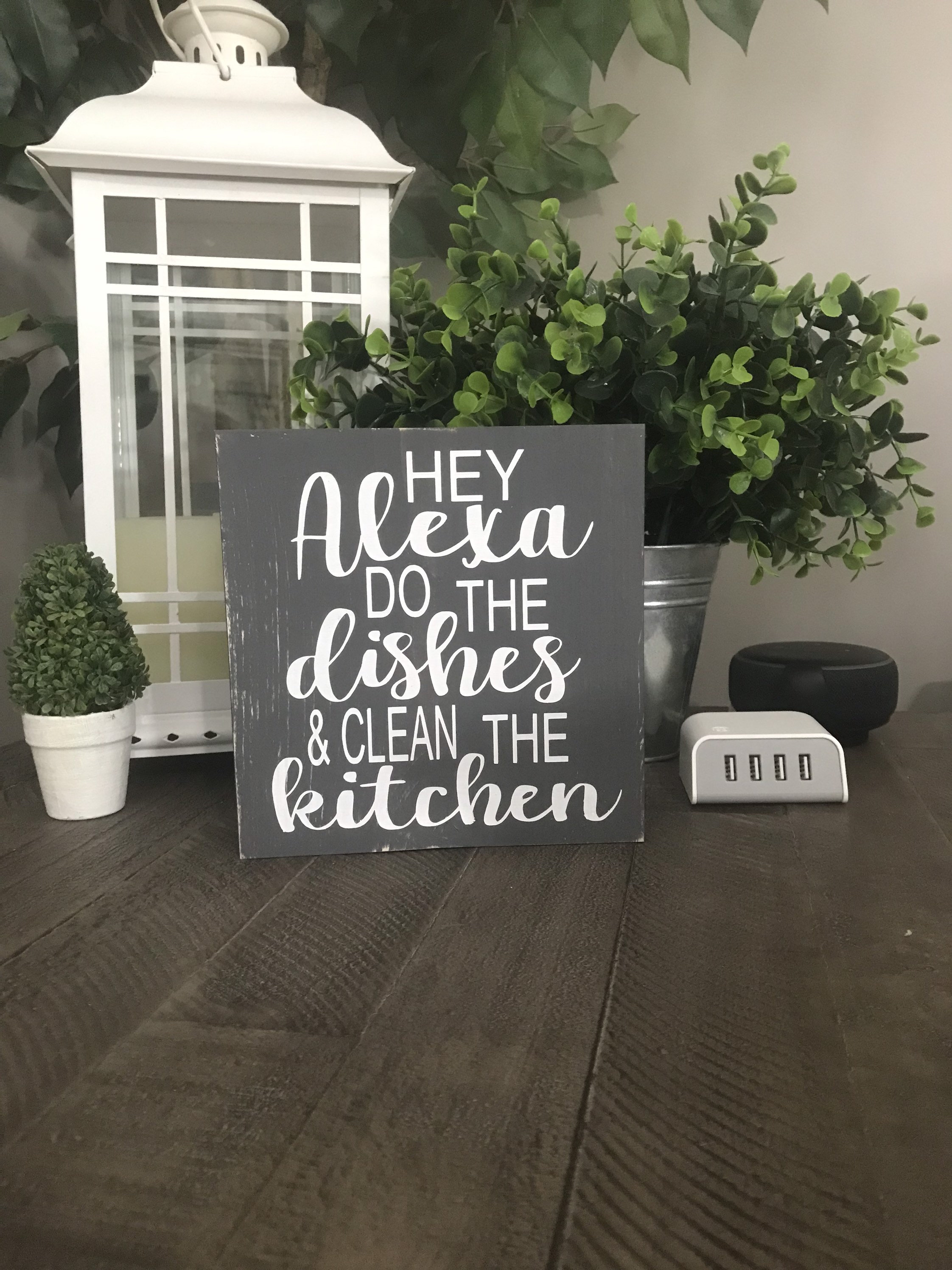 Alexa Do the Dishes and Clean Kitchen Google Do Dishes and - Etsy
