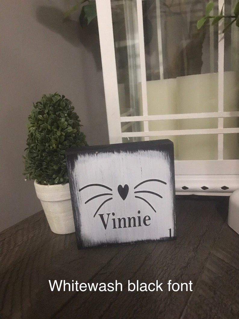 Personalized Cat Sign Cat Name Cat Sign Cat Wall Decor Cat | Etsy