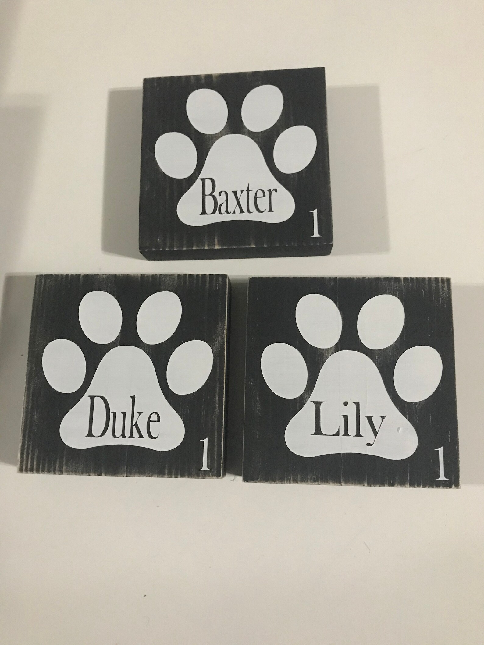 Personalized Paw Print Scrabble Paw Print Sign Paw Print - Etsy
