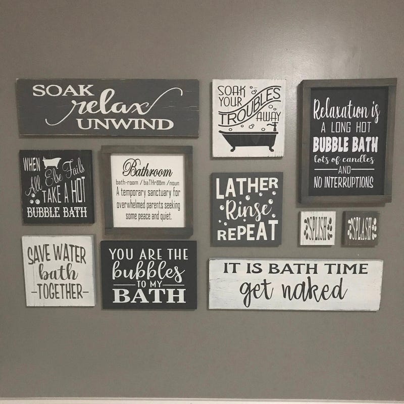 Farmhouse Bathroom - Etsy