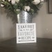 Take Out is My Favorite Recipe, Takeout Sign, Kitchen Tier Tray, Shelf ...