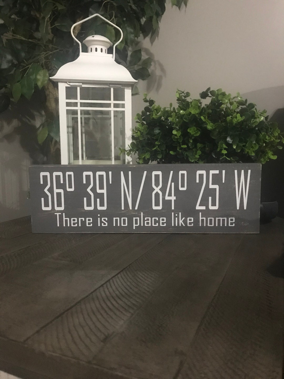 Longitude Latitude Sign, Coordinates Sign, Wall Hanging, Military Sign ...