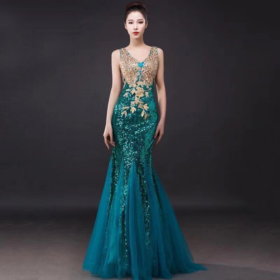 Maxi Gown Prom Dress 1920s Great Gatsby Art Deco Downton Abbey - Etsy